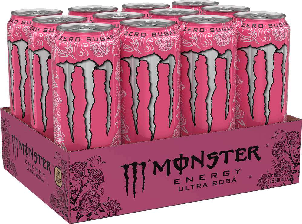 Monster Energy Ultra Rosa - Pack de 12 x 500 ml ou à l'unité | Boisson ...